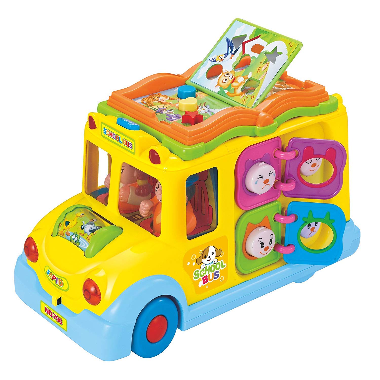 Interactive School Bus Toy – Maa & Baby
