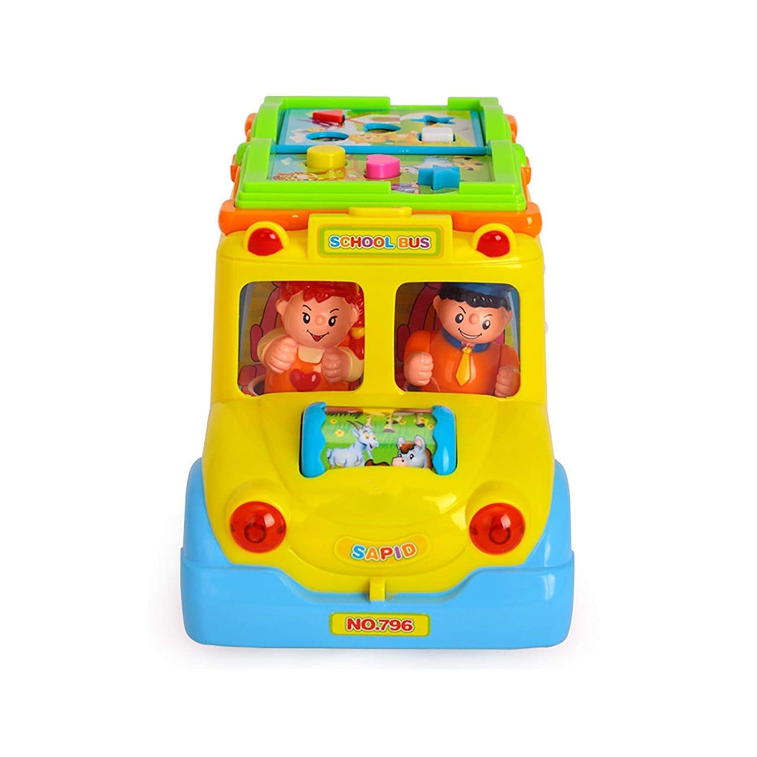 Interactive School Bus Toy – Maa & Baby