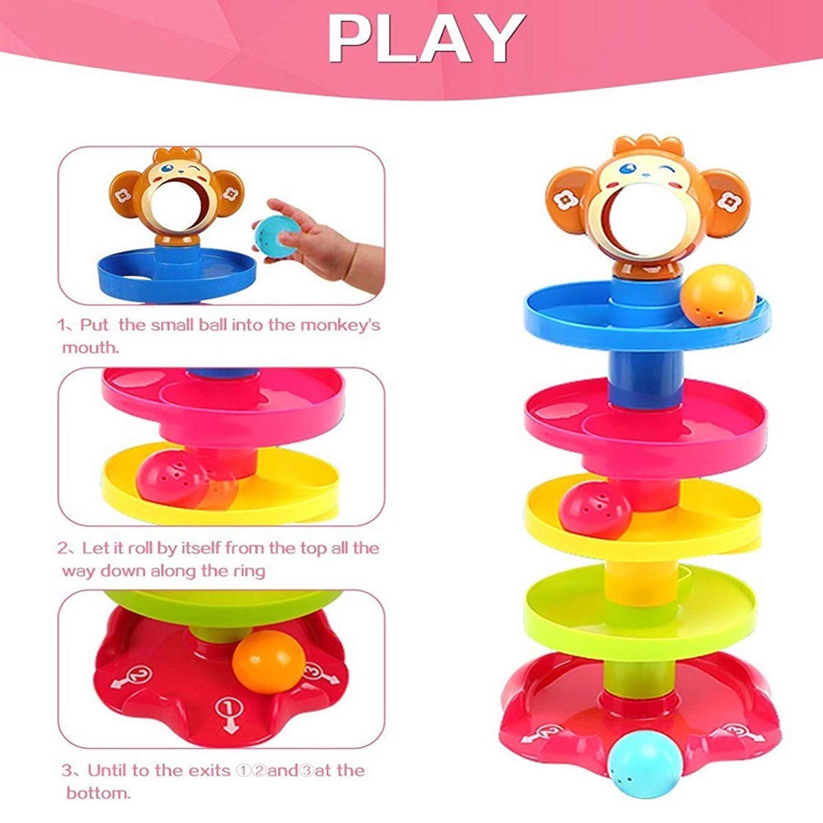 Ball Drop And Roll Tower